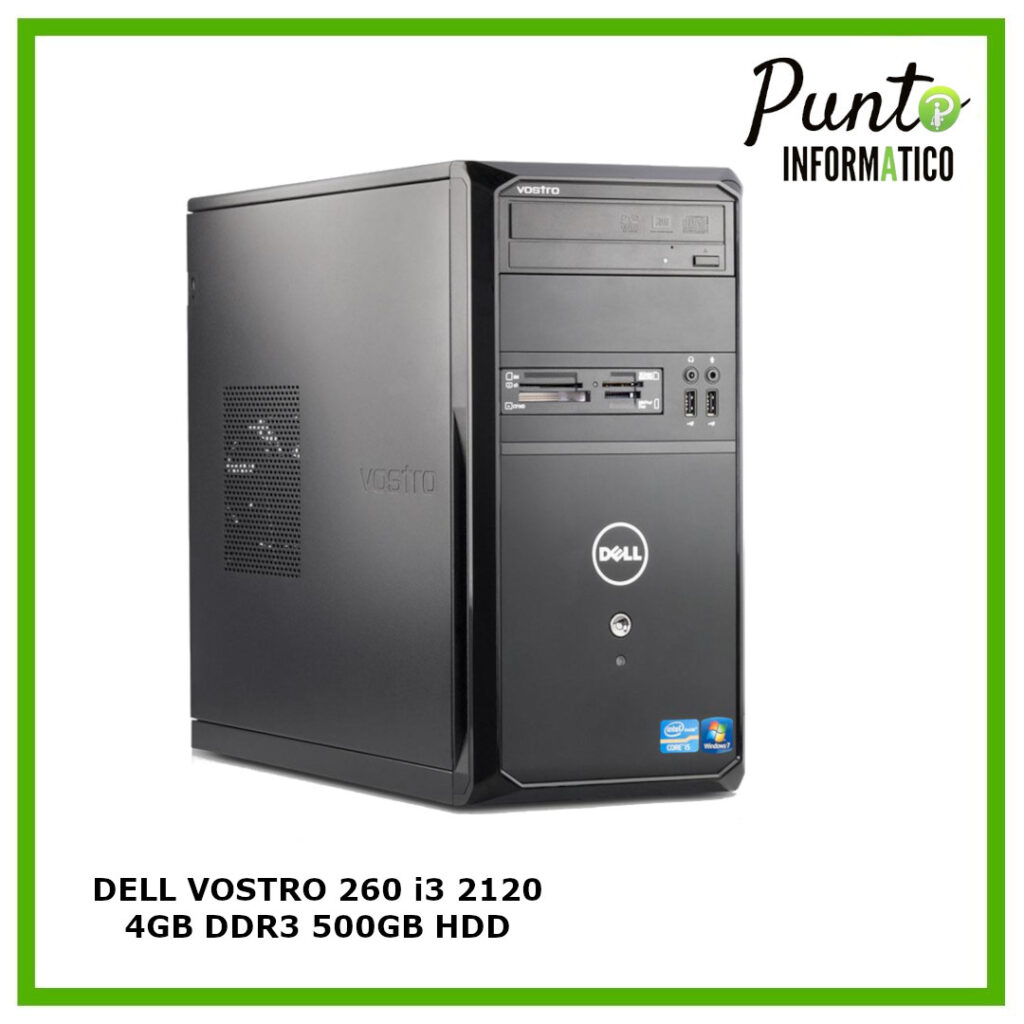 DELL VOSTRO 260 INTEL i3-2120 4GB DDR3 500GB HDD – iTechWeb